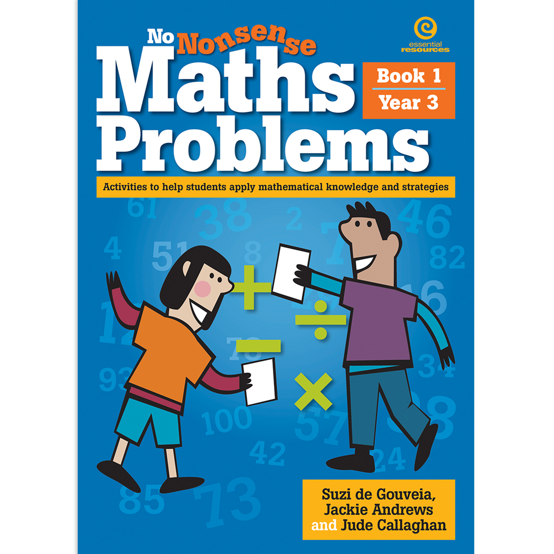 No Nonsense Maths Problems Year 3 Book 1 | Essential Resources