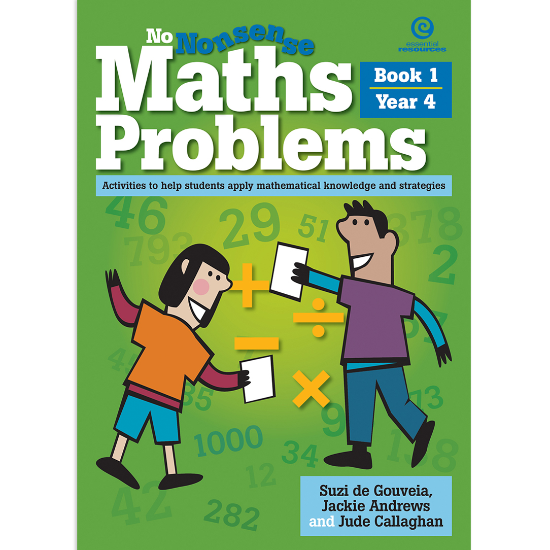 No Nonsense Maths Problems Year 4 Book 1 | Essential Resources
